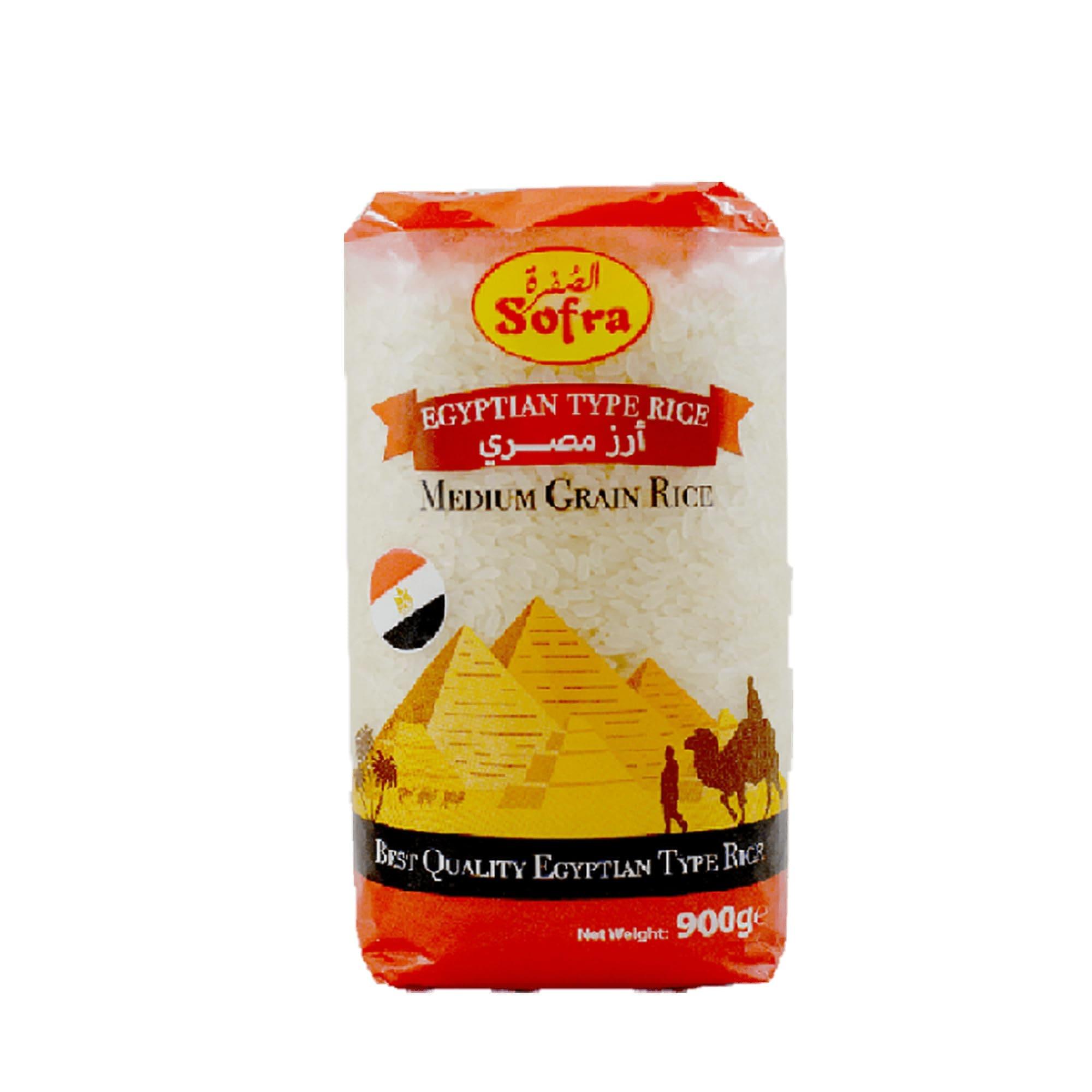 Sofra Egyptian Medium Grain Rice 900g - Oasis Market
